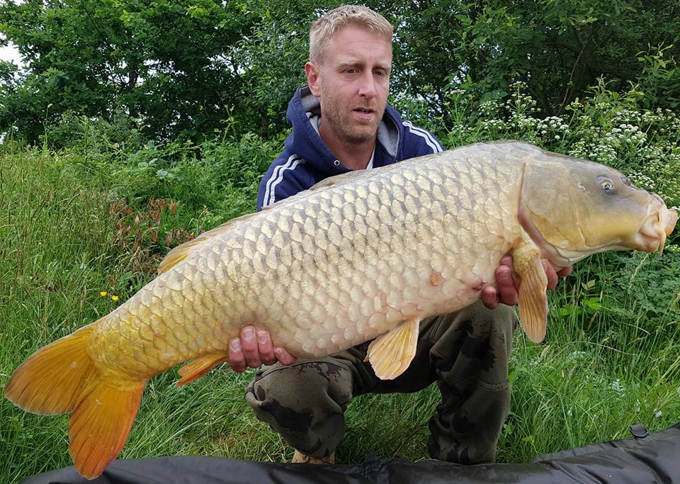 25lb 8oz Ghost common for Michael | Weir Wood Carp & Coarse Fishery